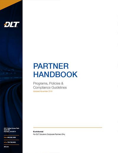 DLT Partner Handbook | DLT, a Tech Data company